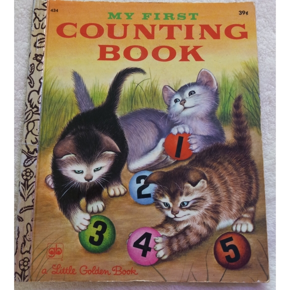 None | Other | My First Counting Book Little Golden Book | Poshmark